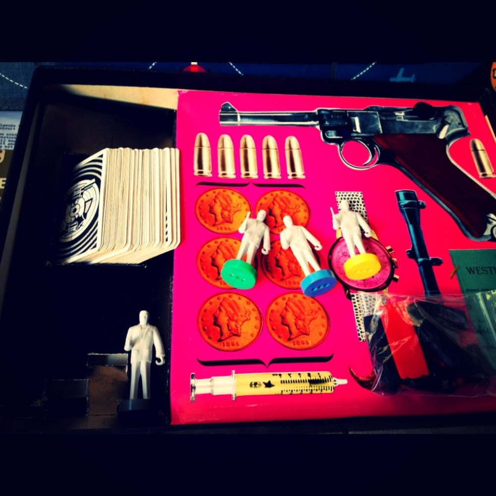 James Bond 1960 Board Game Jumbo - Vintage Man Stuff