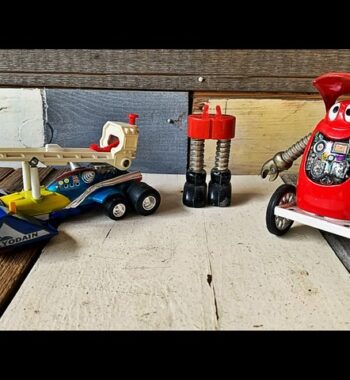 2x Robot Grand car PA-69 Robocon Popy space toy 1980 Japan - Vintage ...