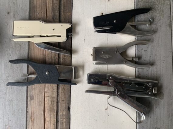 Great collection: The mechanical vintage stapler - Vintage Man Stuff